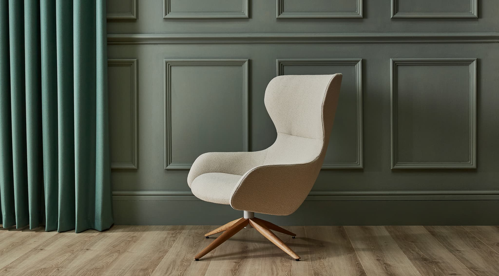 Yoredale - Wool Boucle Fabric For Upholstery